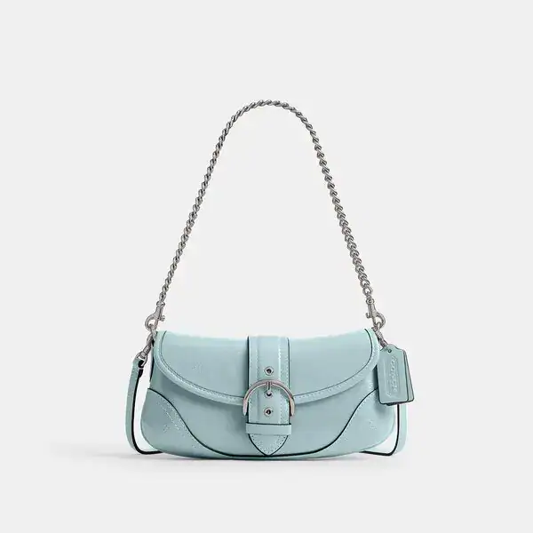 Coach Soho Bag 25 - Silver/Light Blue | Editorialist